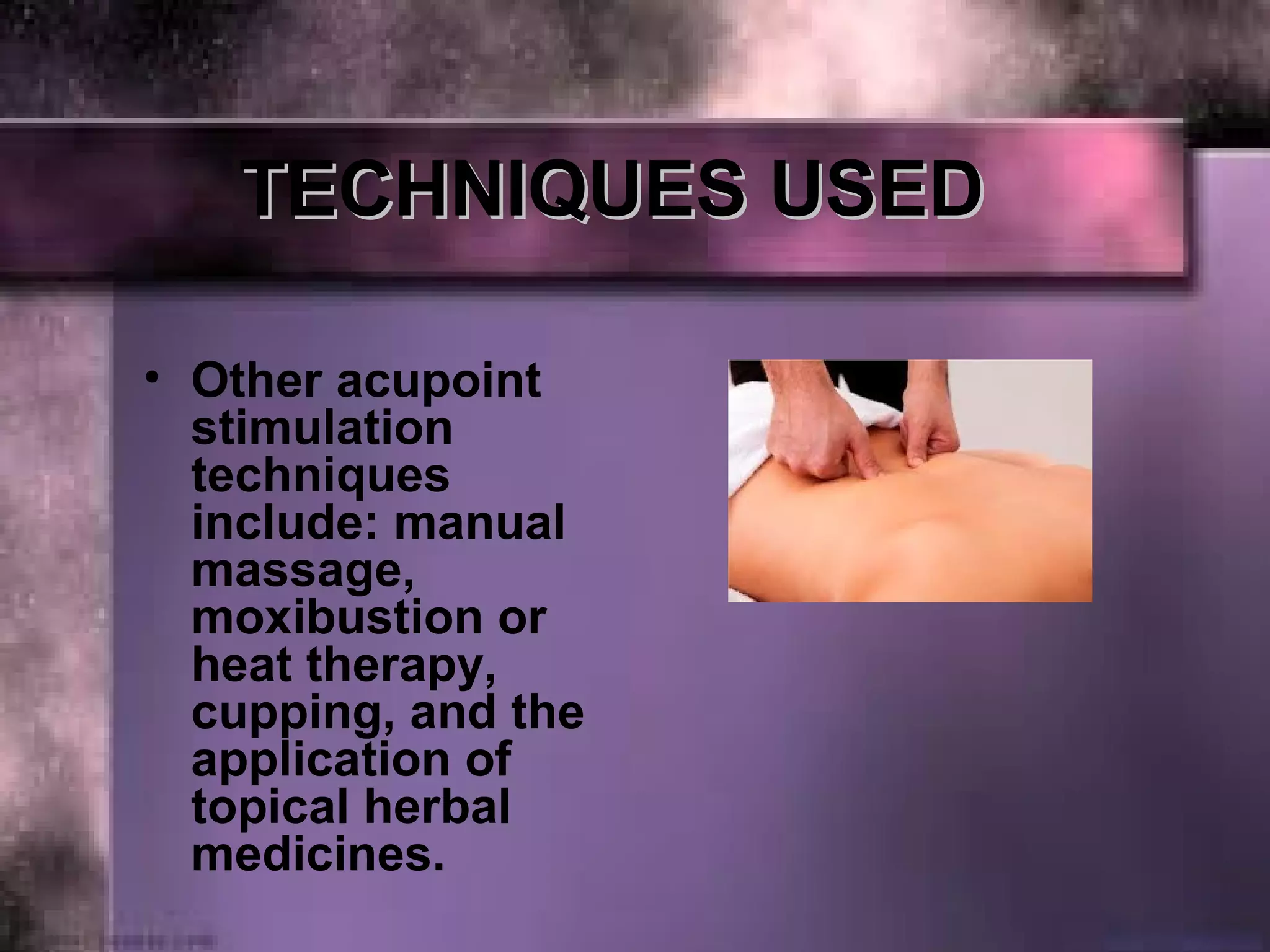 Acupressure & acupuncture | PPT