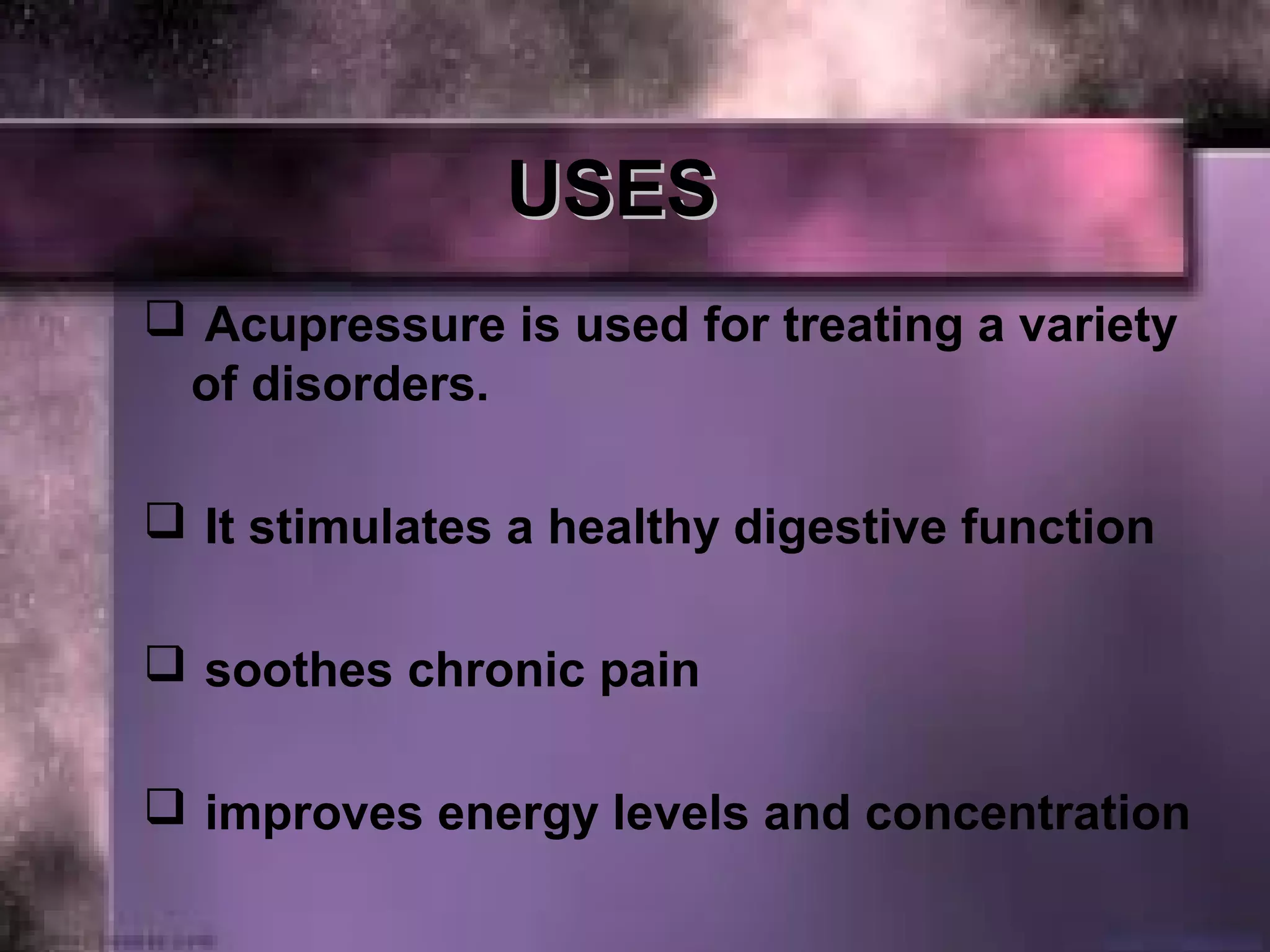 Acupressure & acupuncture | PPT