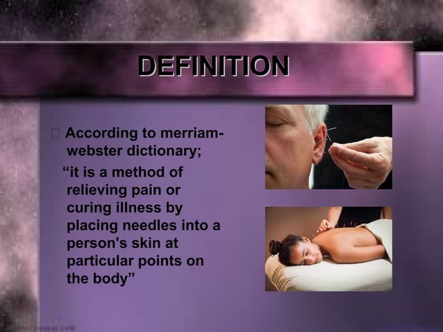 Acupressure & acupuncture | PPT