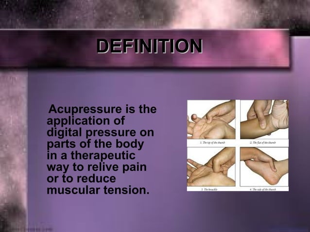 Acupressure & acupuncture | PPT