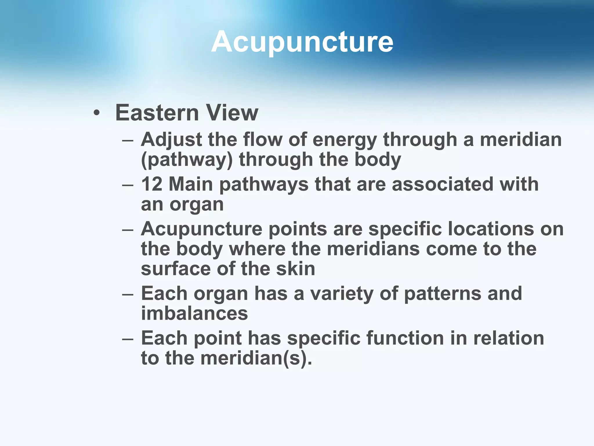 Acupuncture introduction - mmac | PPT