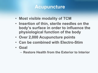 Acupuncture introduction - mmac | PPT