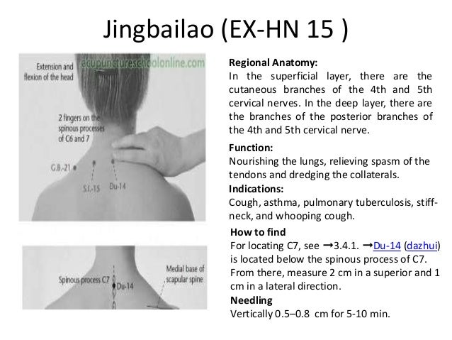 Acupuncture in neck pain