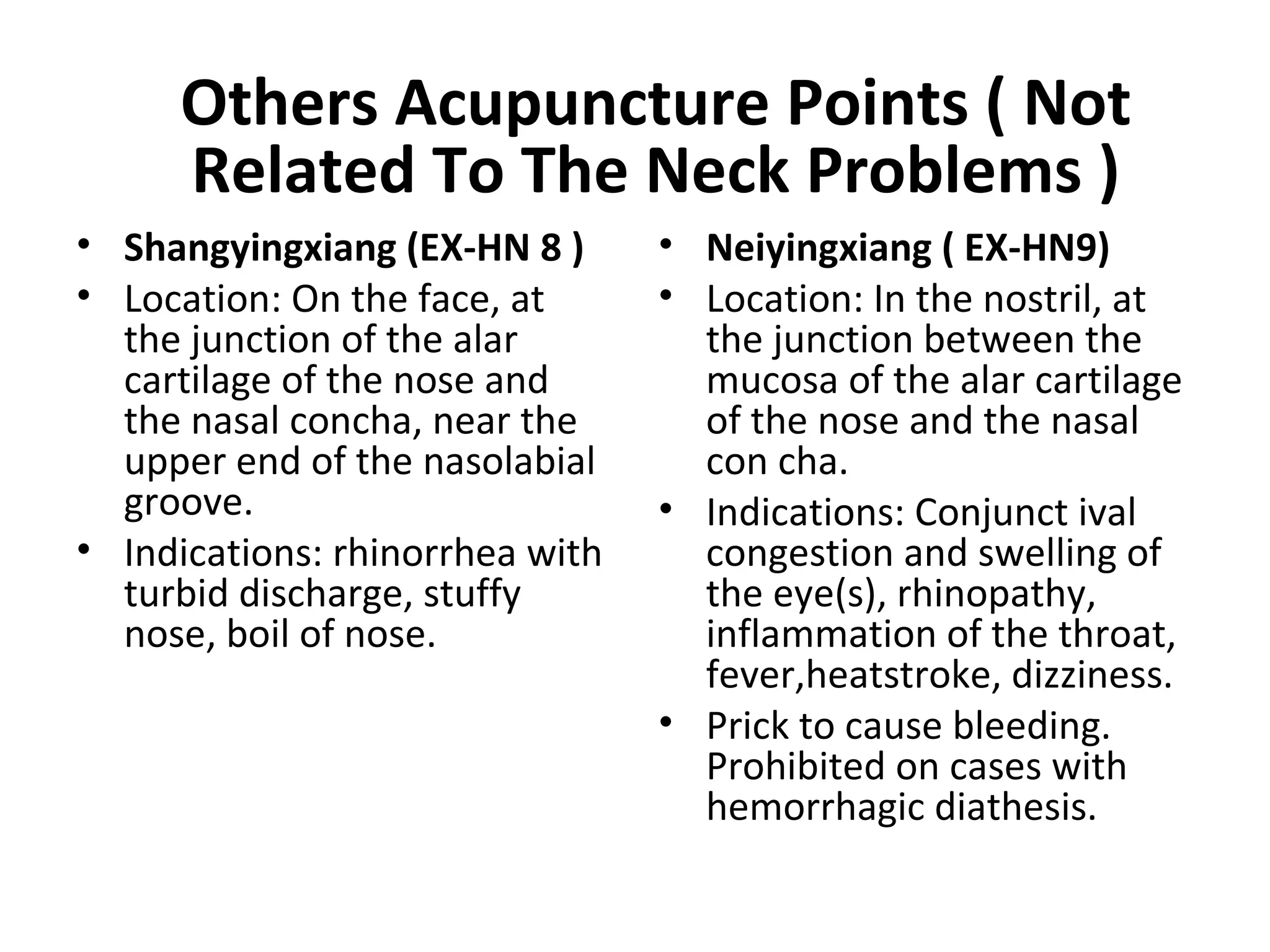 Acupuncture in neck pain | PPT