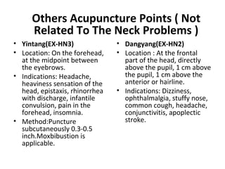 Acupuncture in neck pain | PPT