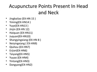 Acupuncture in neck pain | PPT