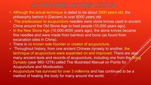 Acupuncture presentation | PPTX