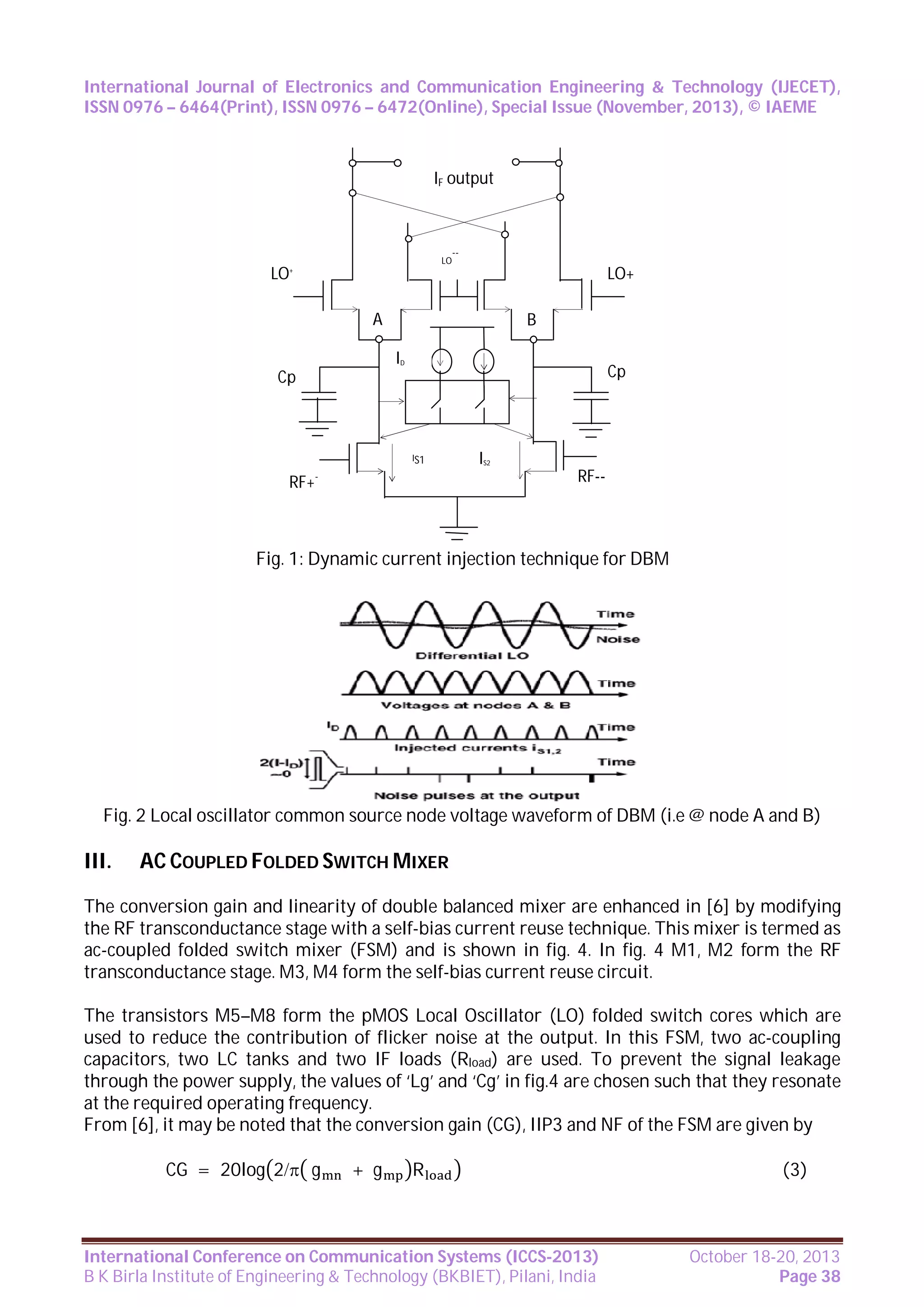 A current injection folded switch mixer for direct conversion | PDF