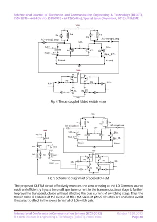 A current injection folded switch mixer for direct conversion | PDF