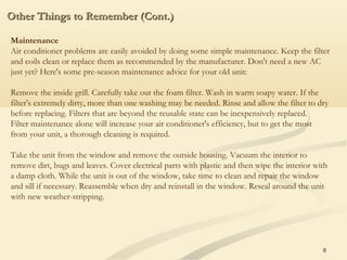 Ac Usage & Event Safety Guide | PPT