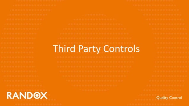 Acusera Third Party Controls | PPT