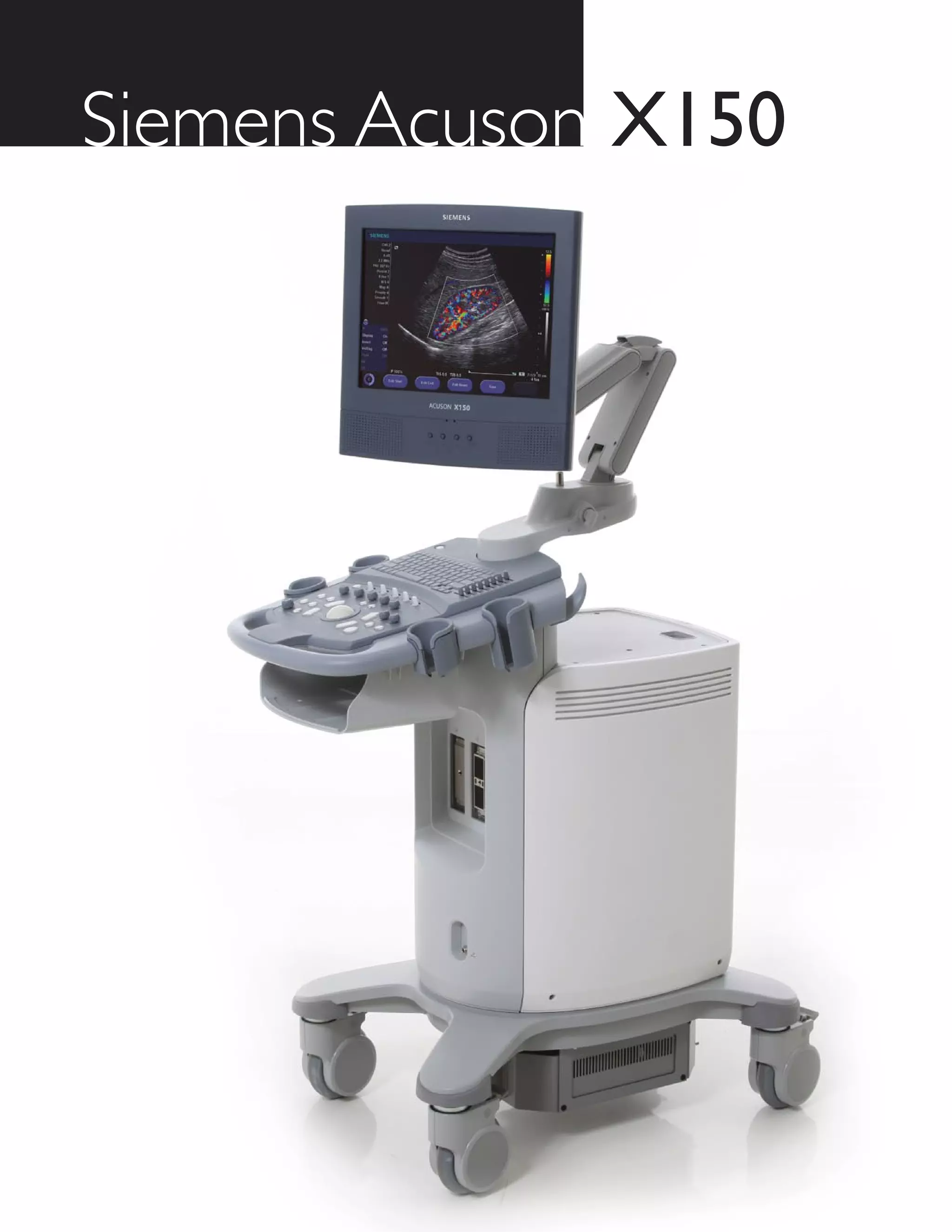 Acuson x150 | PDF
