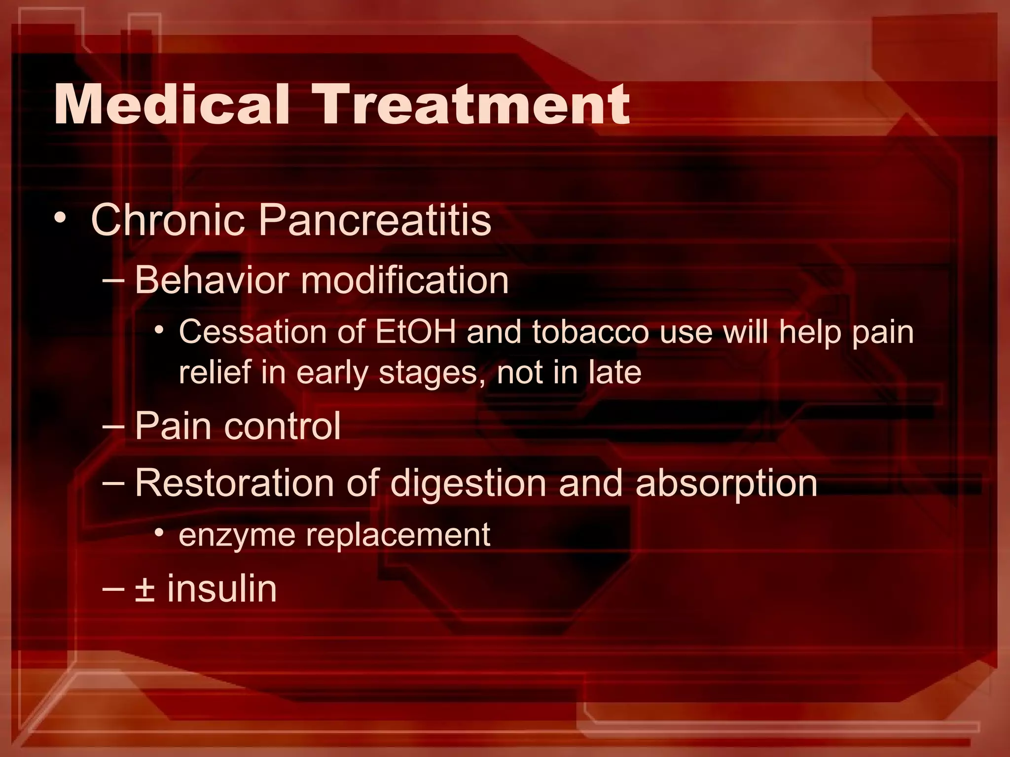 Acute and Chronic Pancreatitis | PPT