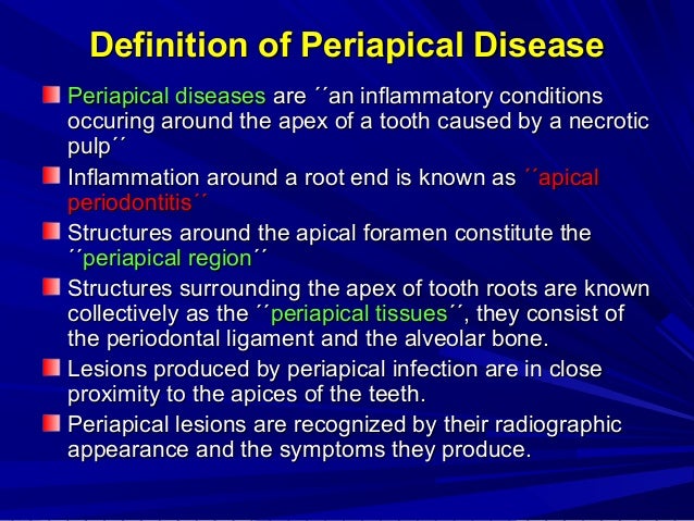 Acute Apical Periodontitis