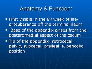 Acute Appendicitis | PPT