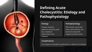 Acute Cholecystitis-A Diagnostic Approach | PPTX