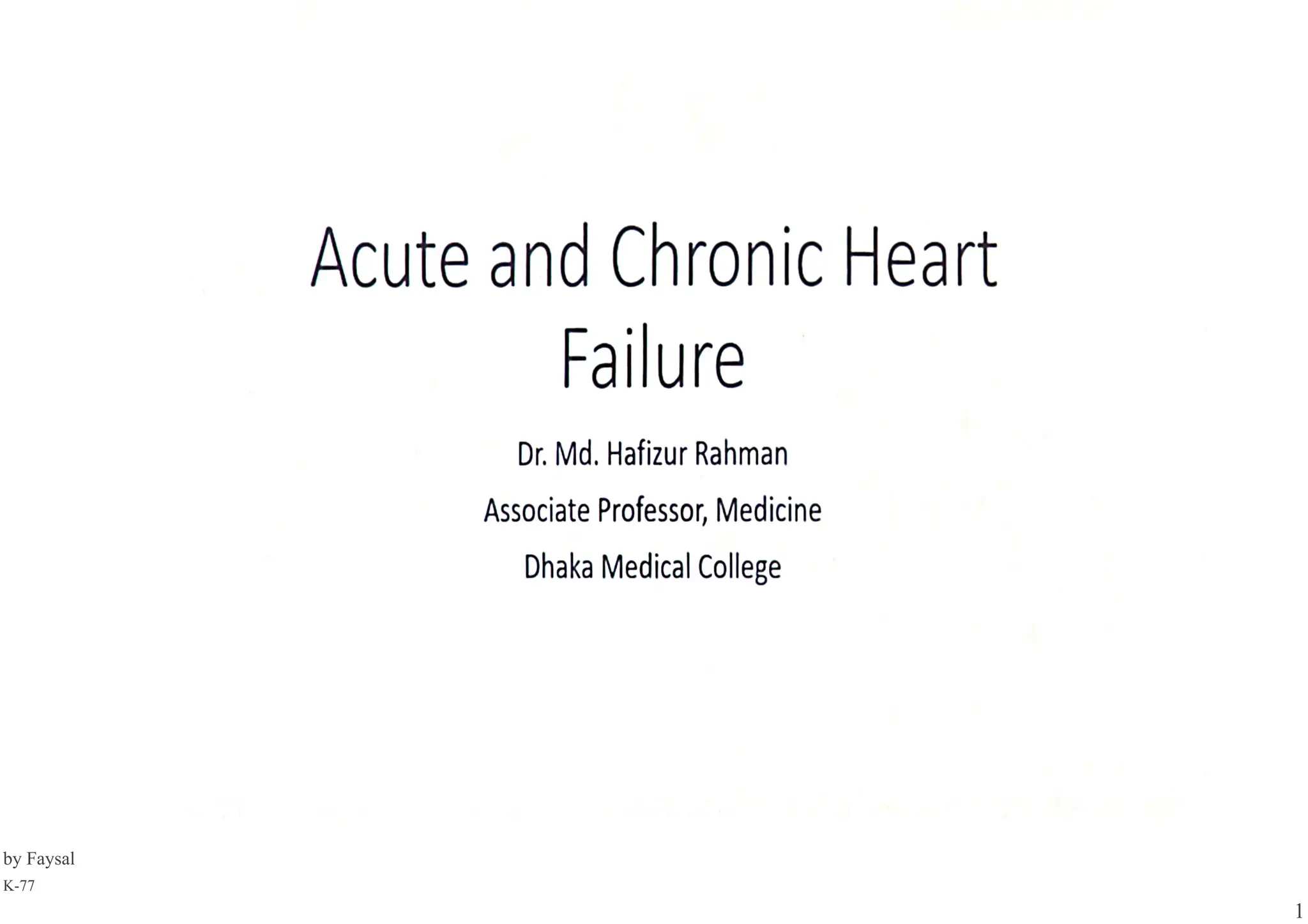 Acute-Chronic-Heart-Failure.pdf everything to know . | PDF