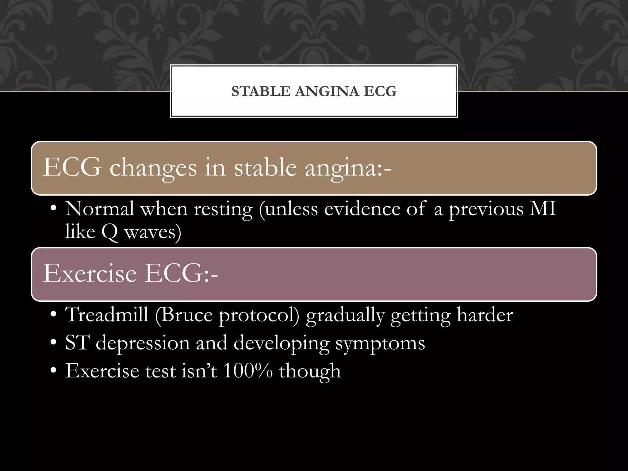 Acute Coronary Syndrome and the ECG | PPTX