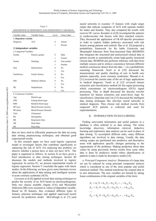 Acute coronary-syndrome-prediction-using-data-mining-techniques--an-application | PDF