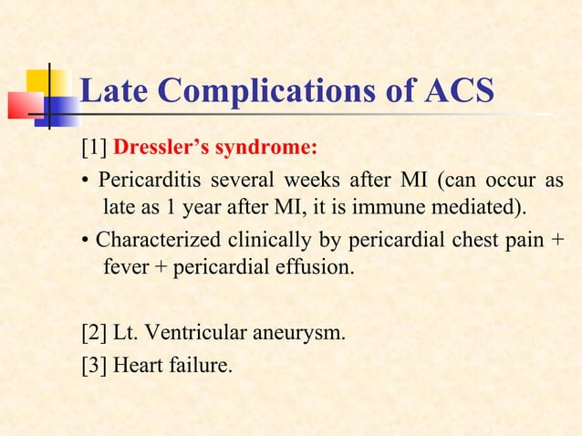 Acute coronary syndromes | PPT