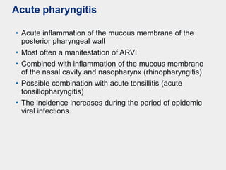 Acute-diseases-of-pharynx_Acute-diseases-of-pharynx | PPT