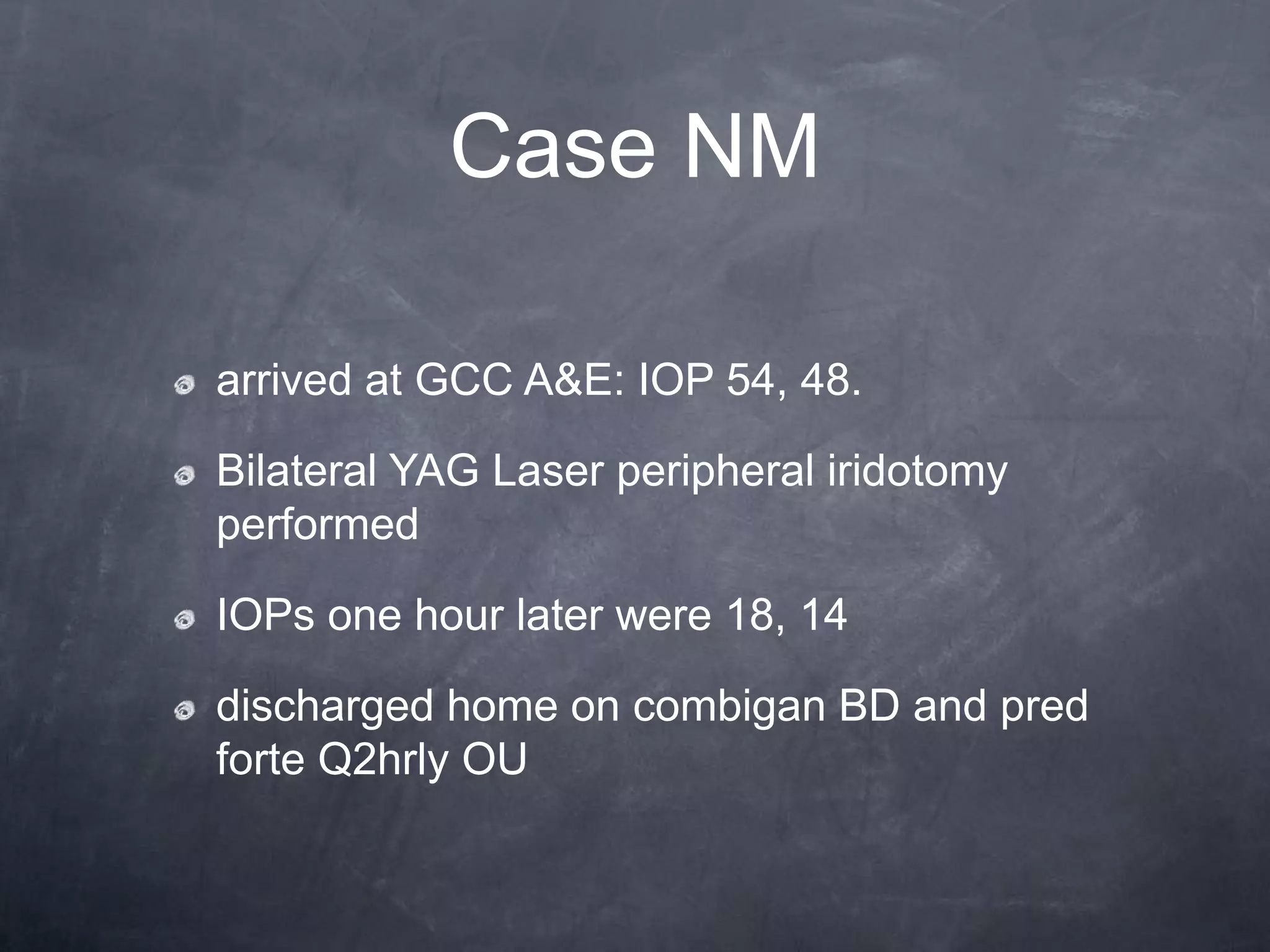 Acute Eye Conditions Glaucoma Ppt