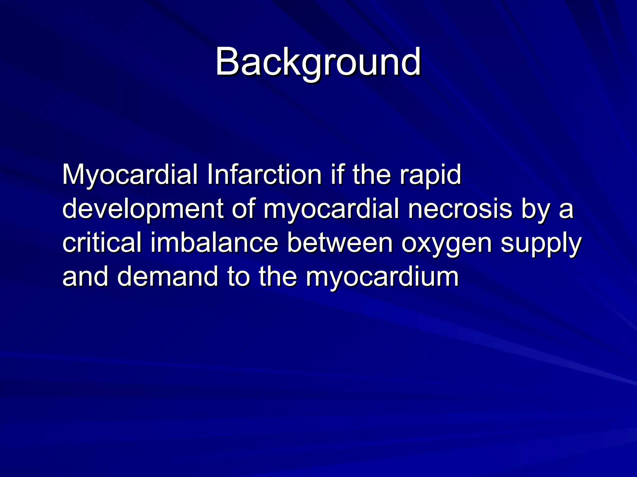 ACUTE-Acute Myocardial Infarction.Nursingppt | PPT