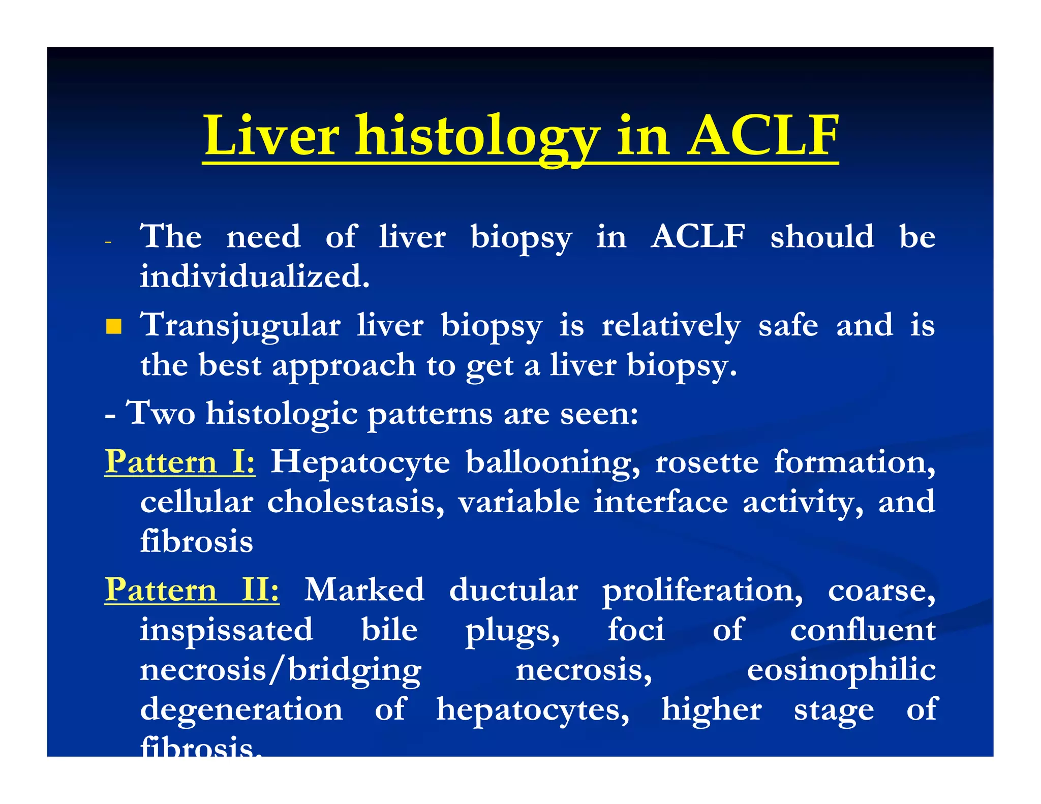 Acute on chronic liver failure | PDF
