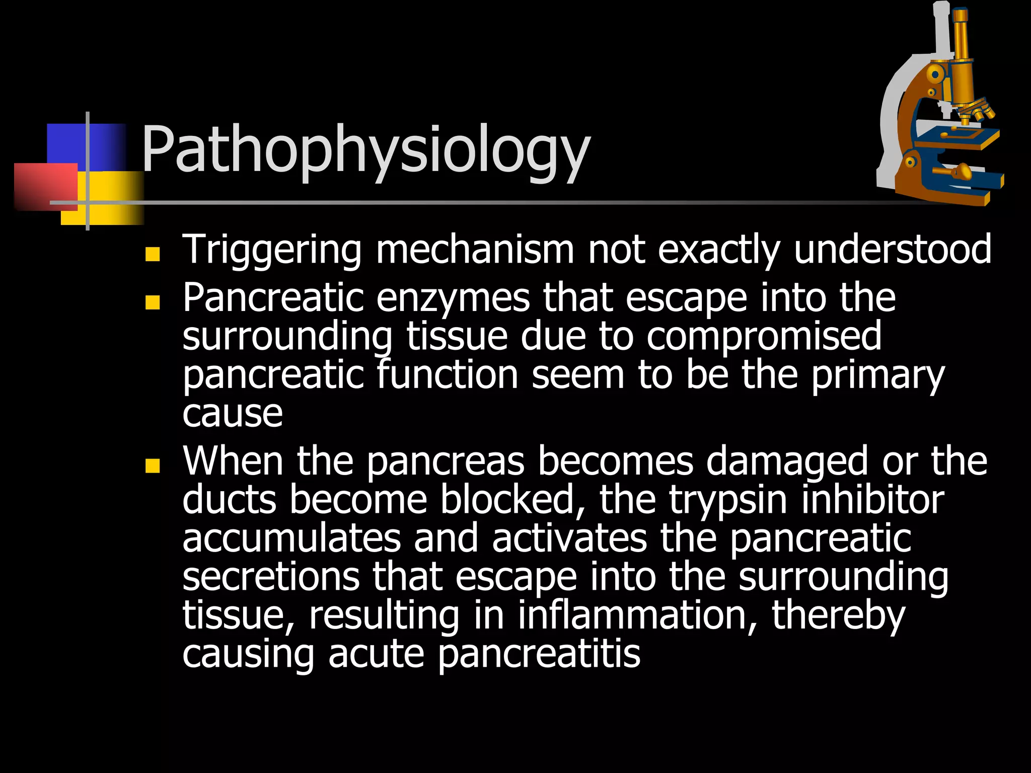 Acute pancreatitis | PPTX