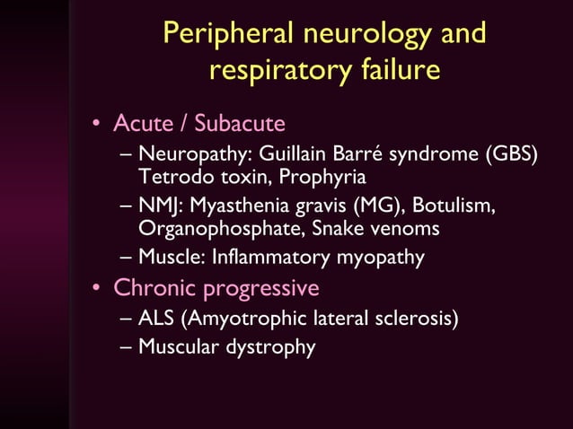 Acute Peripheral Neurologic disorder | PPT | Brain and Nervous System ...