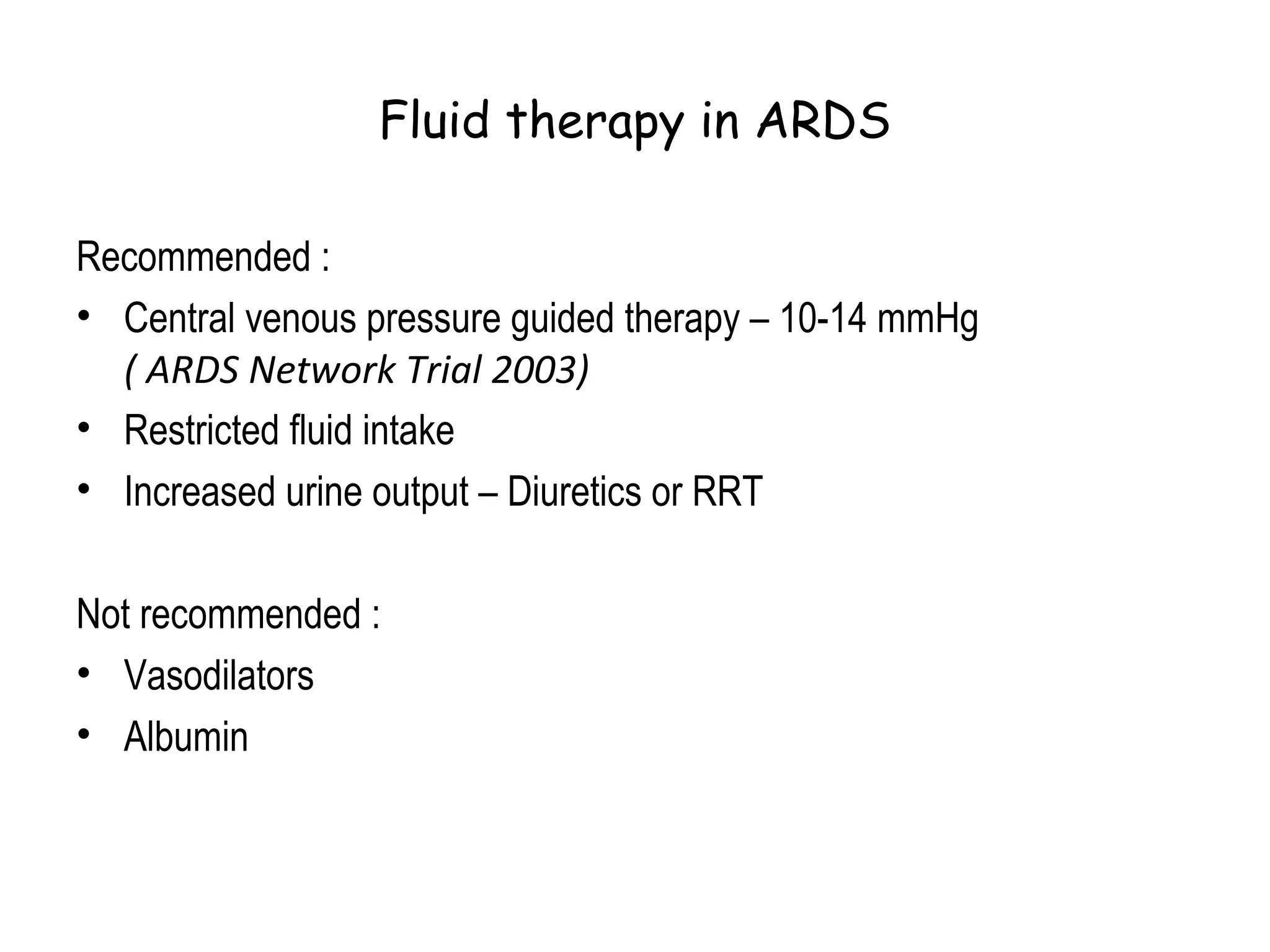 Acute respiratory distress syndrome | ODP