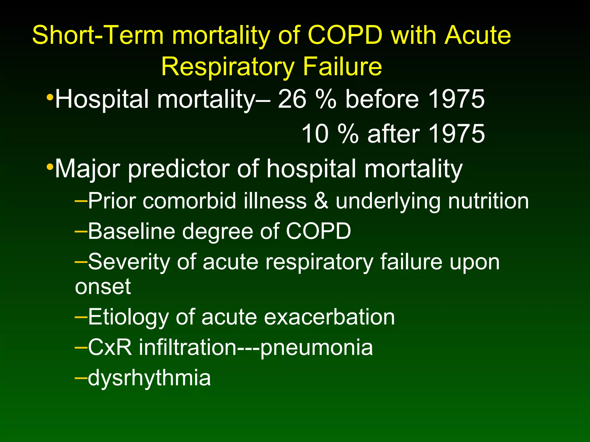 Acute Respiratory Failure | PPT