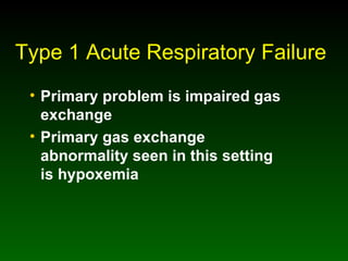 Acute Respiratory Failure | PPT