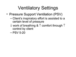 Acute Respiratory Failure Mechanical Ventilation | PPT