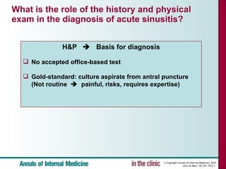 Acute sinusitis | PPT