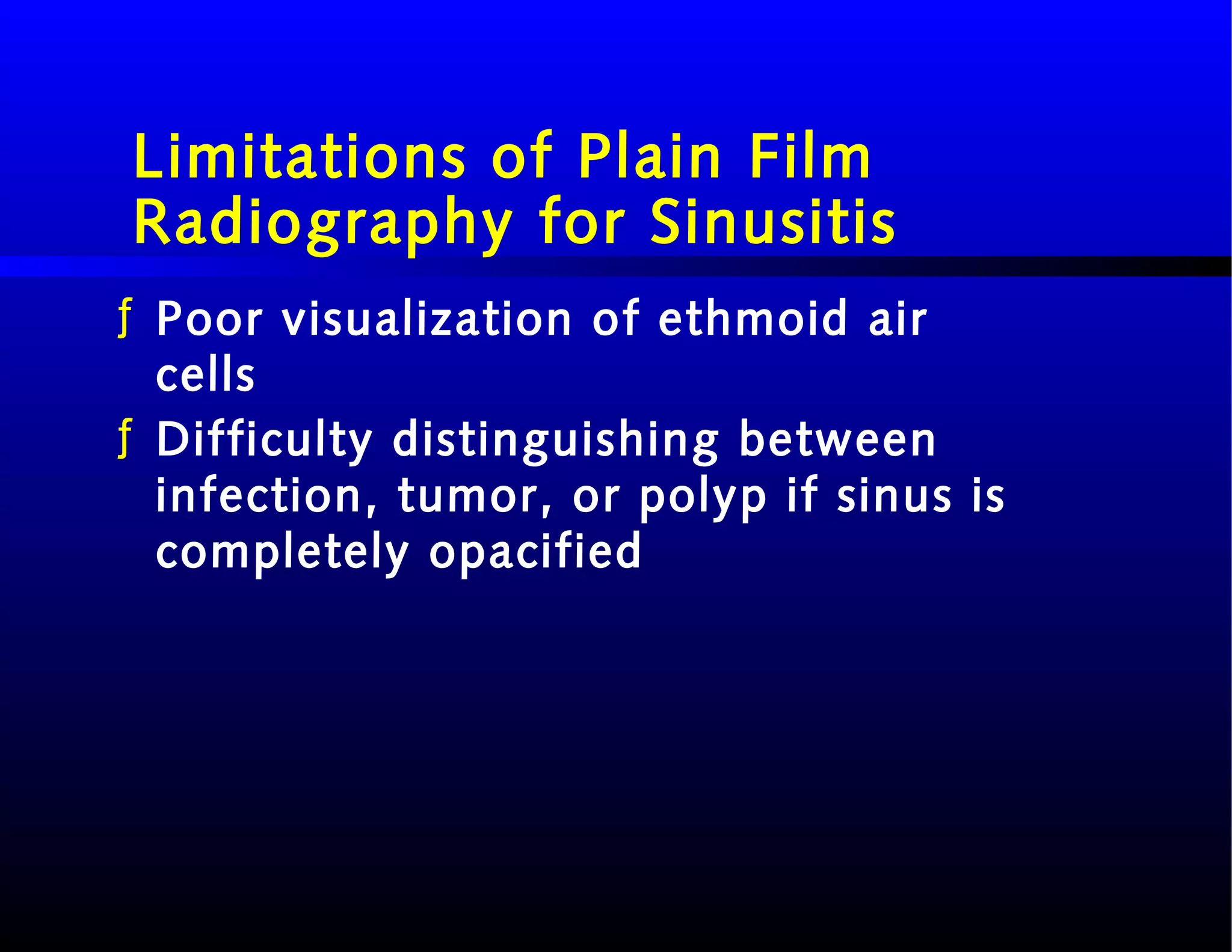 Acute sinusitis-diagnosis-management-and-complications.pre | PPT