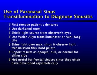 Acute sinusitis-diagnosis-management-and-complications.pre | PPT