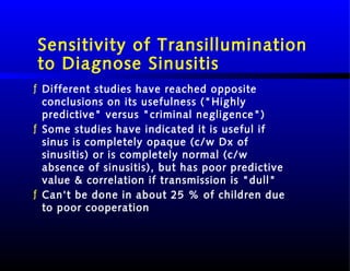 Acute sinusitis-diagnosis-management-and-complications.pre | PPT