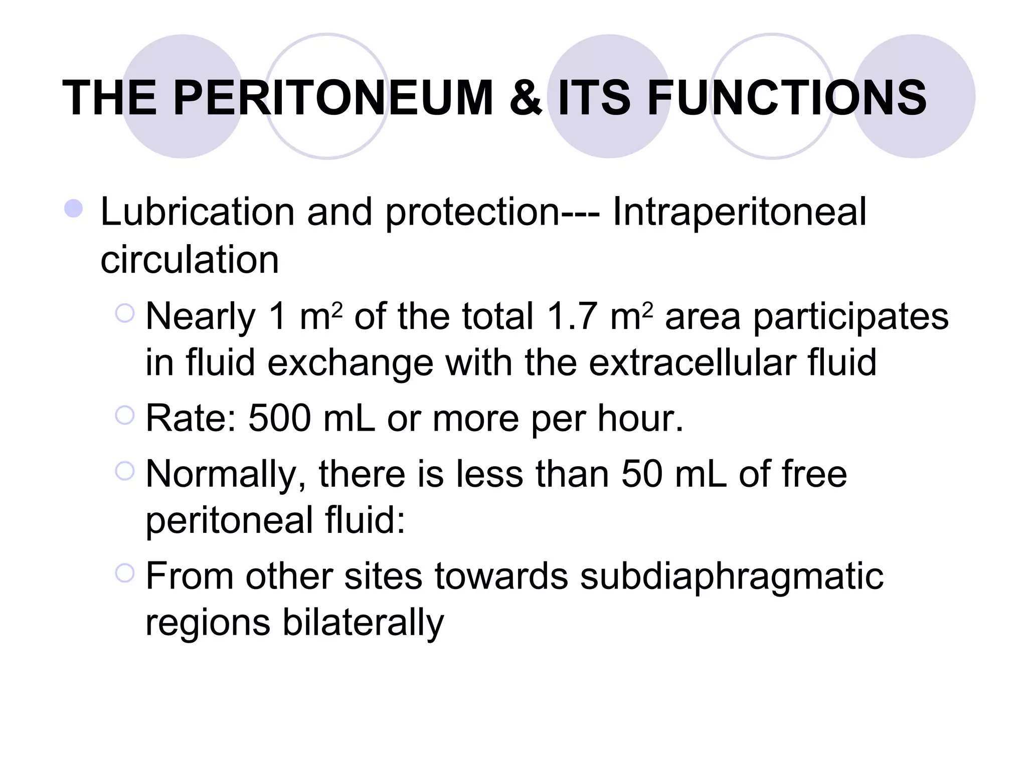 Acute Suppurative Peritonitis | PPT