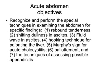 Acute Abdomen | PPT