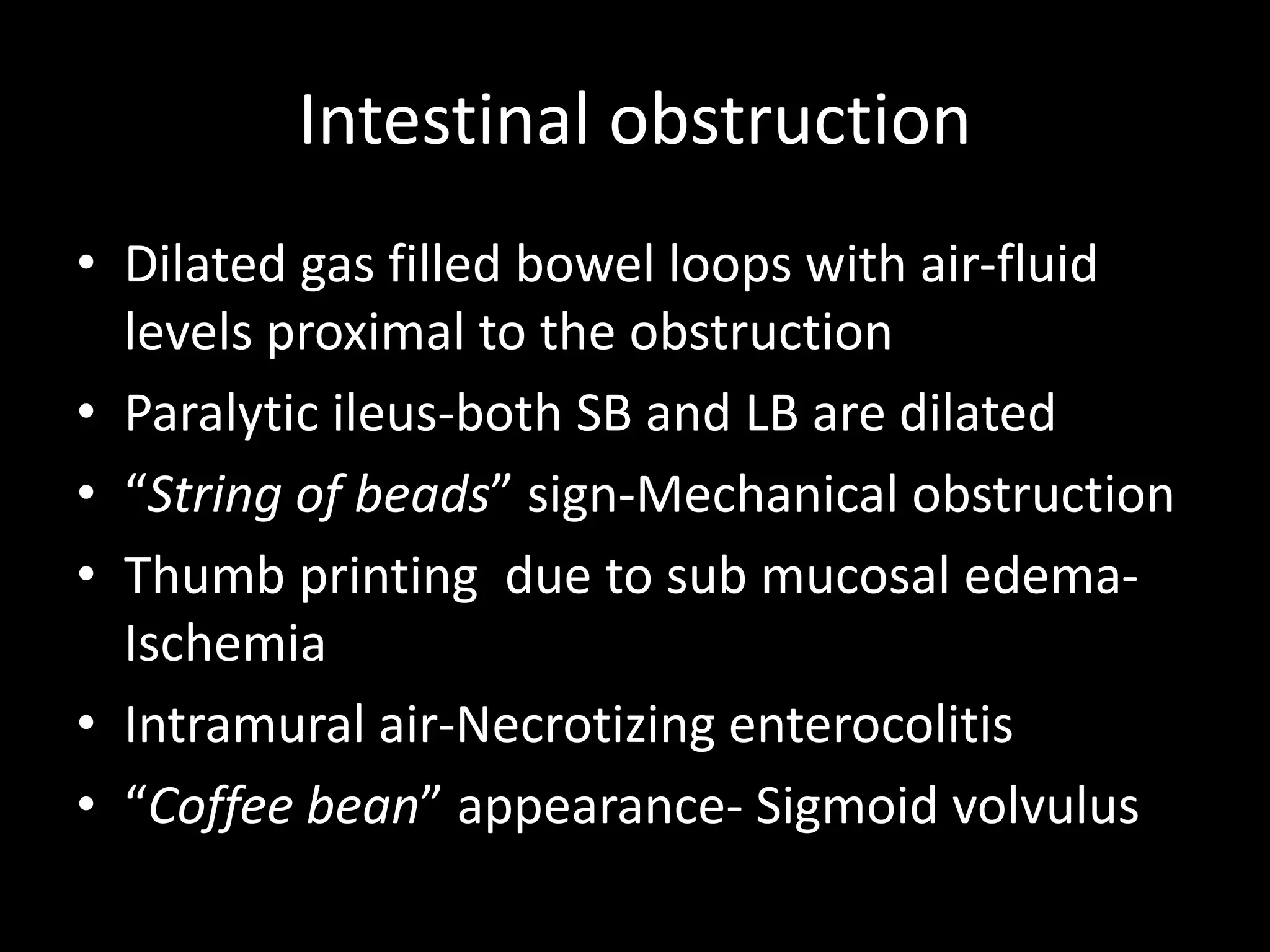 Acute Abdomen-Radiology | PPTX