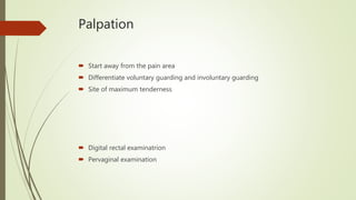 Acute abdomen | PPTX