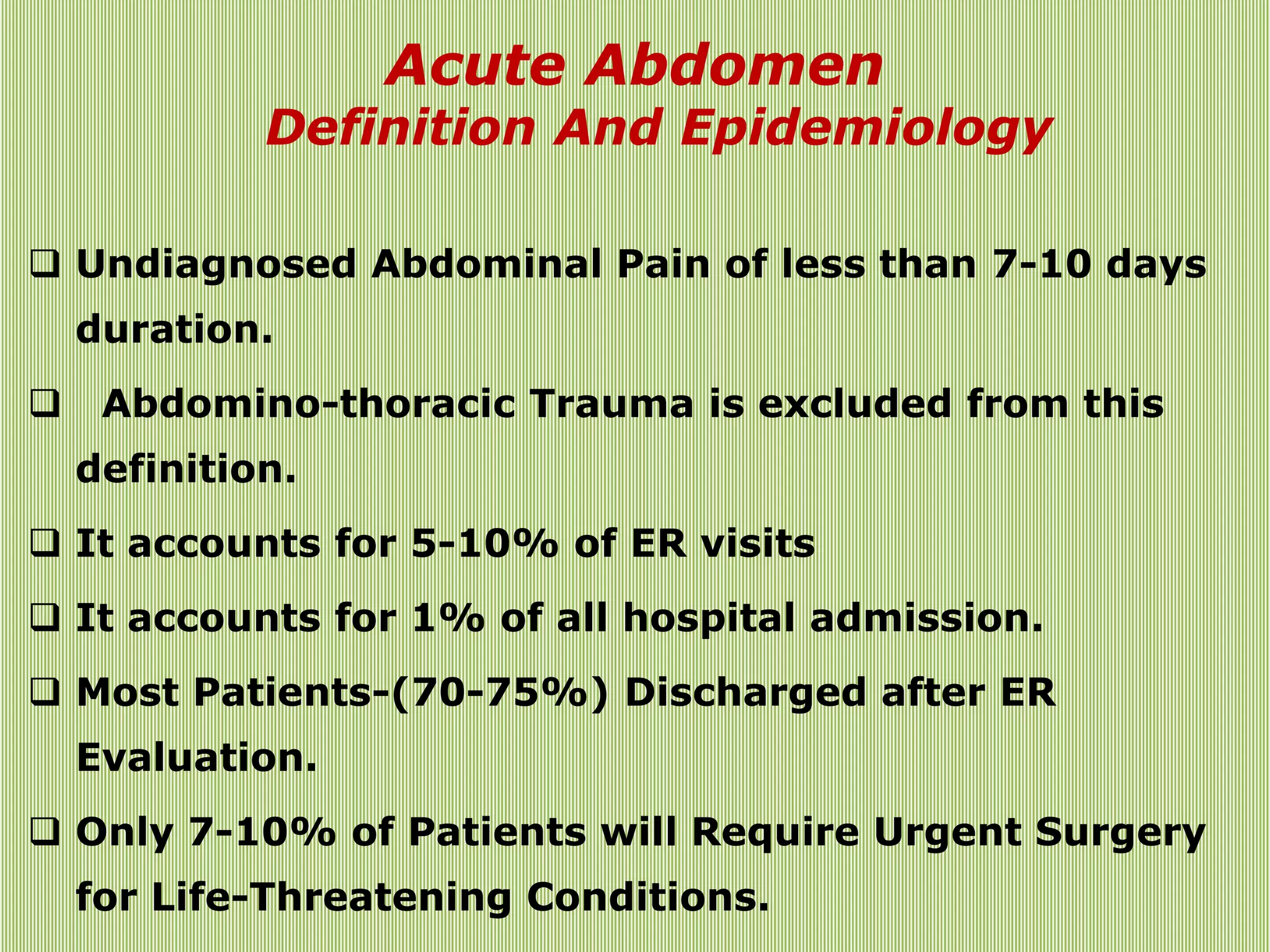 Acute abdomen approach to managment-hazem | PPTX | Digestive Disorders ...