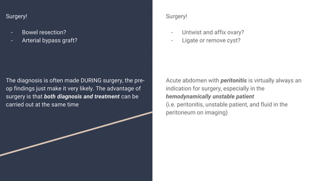 JUMC SSIG Acute Abdomen | PPT