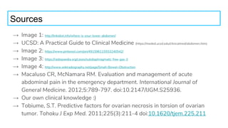 JUMC SSIG Acute Abdomen | PPT