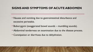 Abdominal conditions ACUTE.........ABDOMEN .pptx