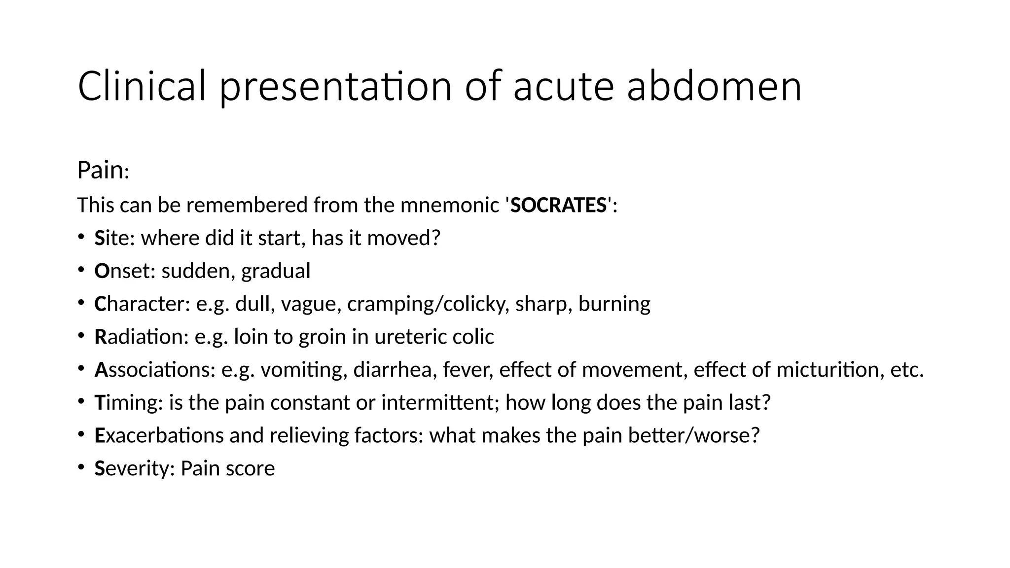 Acute abdomen power point presentat.pptx | Digestive Disorders ...