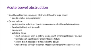 Acute Abdomen | PDF
