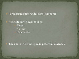 ACUTE ABDOMIN /REVISION/BASIC KNOWLEDGE | PPT