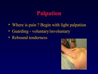 Acute abdomen the lect | PPT